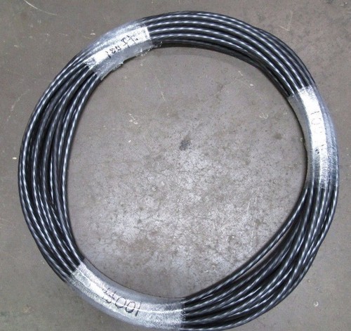 NEW 100' FT ROME CABLE 9/C 16AWG AWG TFN 600V E57349 27640 BLACK | eBay