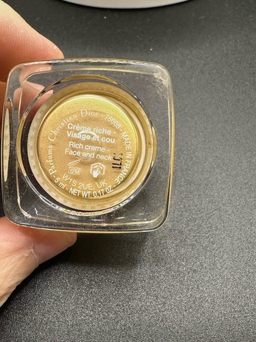 Dior L’Or De Vie La Créme Riche Face Cream ~ Sample Size 5ml ~ NWOB ...