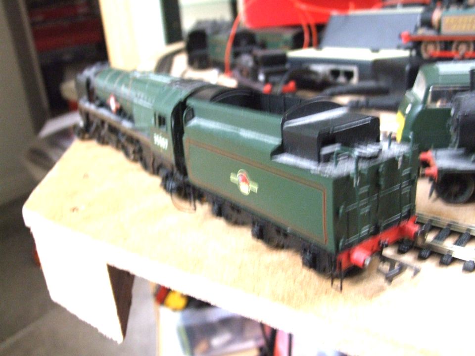 HORNBY OO GAUGE MERCHANT NAVY CLASS , CODE 3 35007 ,ABERDEEN COMMON ...