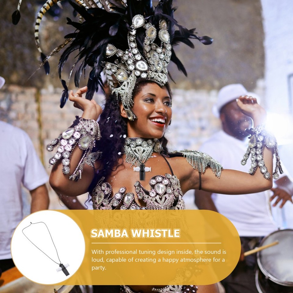 3 Pcs Samba Whistle for Party Performance Musical Instrument Toy Stage ...