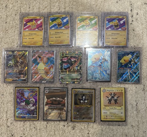Lot of Top-Loaded Pokemon Cards from Multiple Eras (Market Value Shown ...