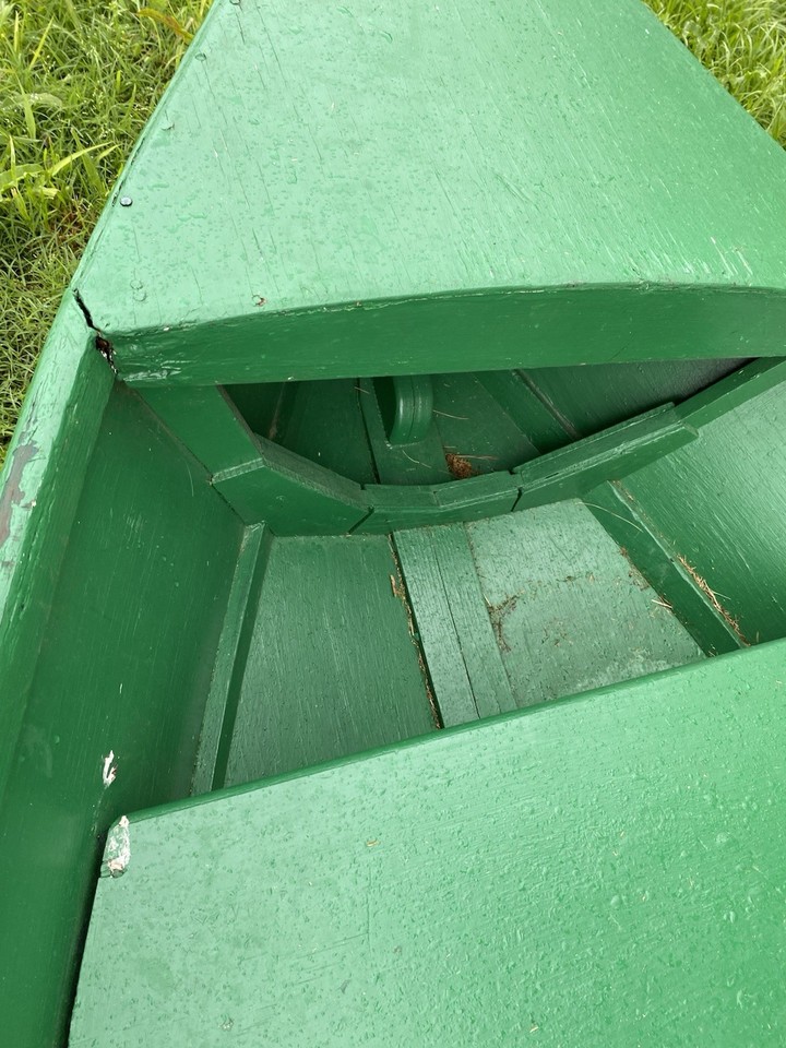 Antique Vintage Rowboat Dingy Wooden Row Boat River Pond Ready FREE ...