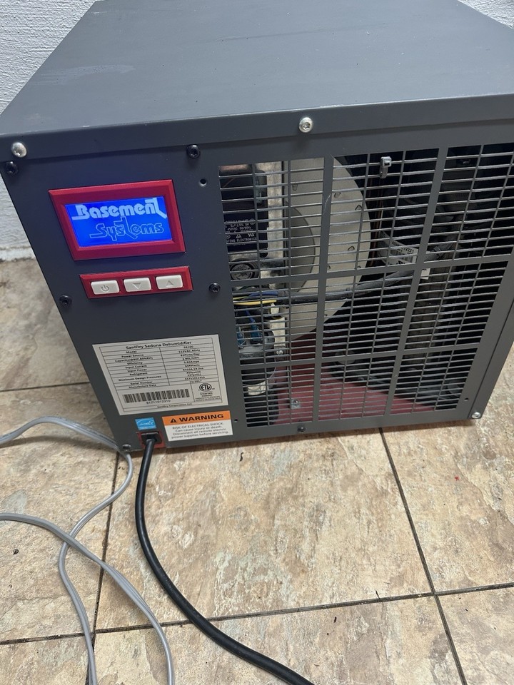 SaniDry Sedona Crawl Space / Basement Dehumidifier AO4069853 | eBay