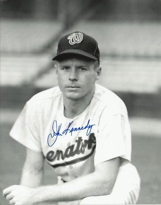 John Kennedy 1962-1964 Washington Senators Signed Autographed 8x10 ...