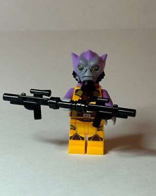 Mint Condition Zeb Orrelios Minifigure With Weapon | Lego Star Wars ...