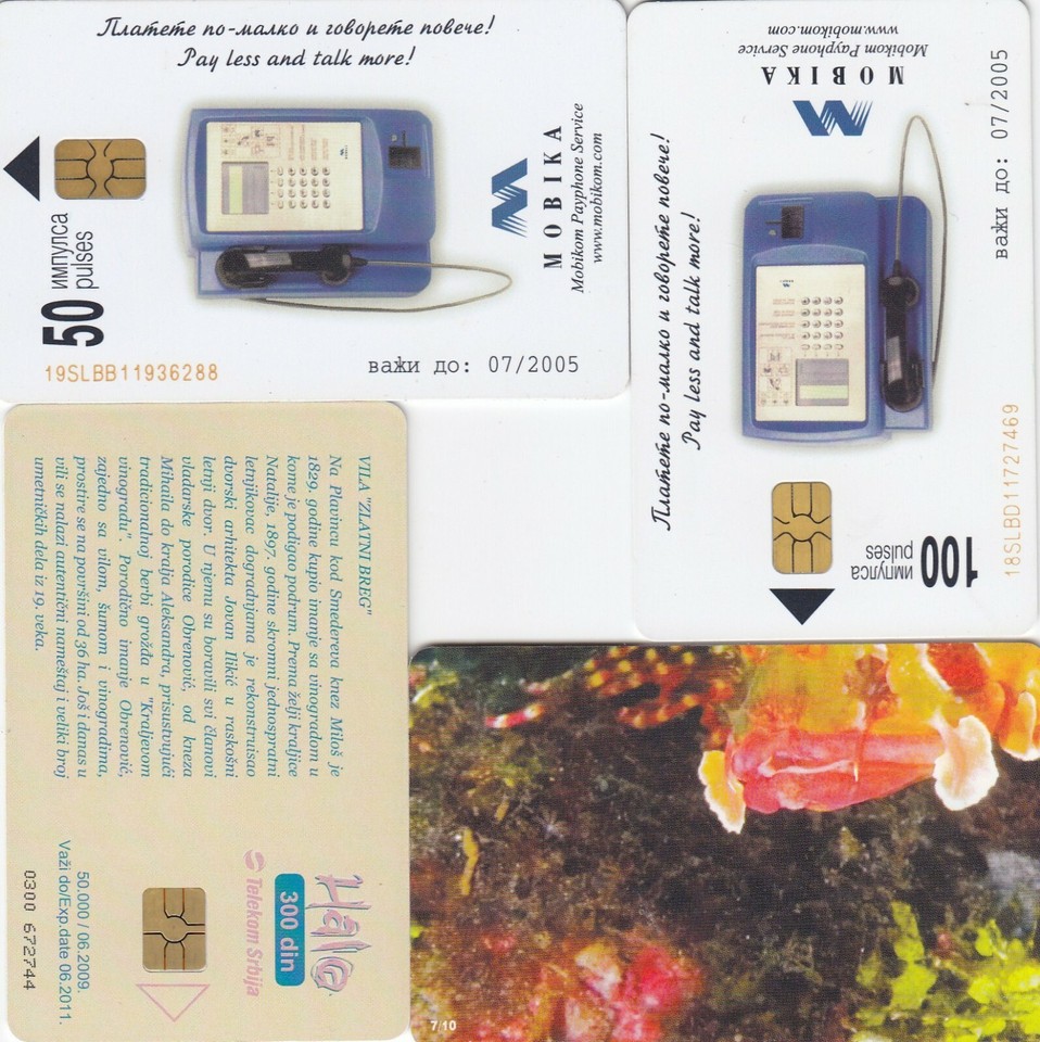 Lot 4 cards telephone card phone calling card telecom | eBay