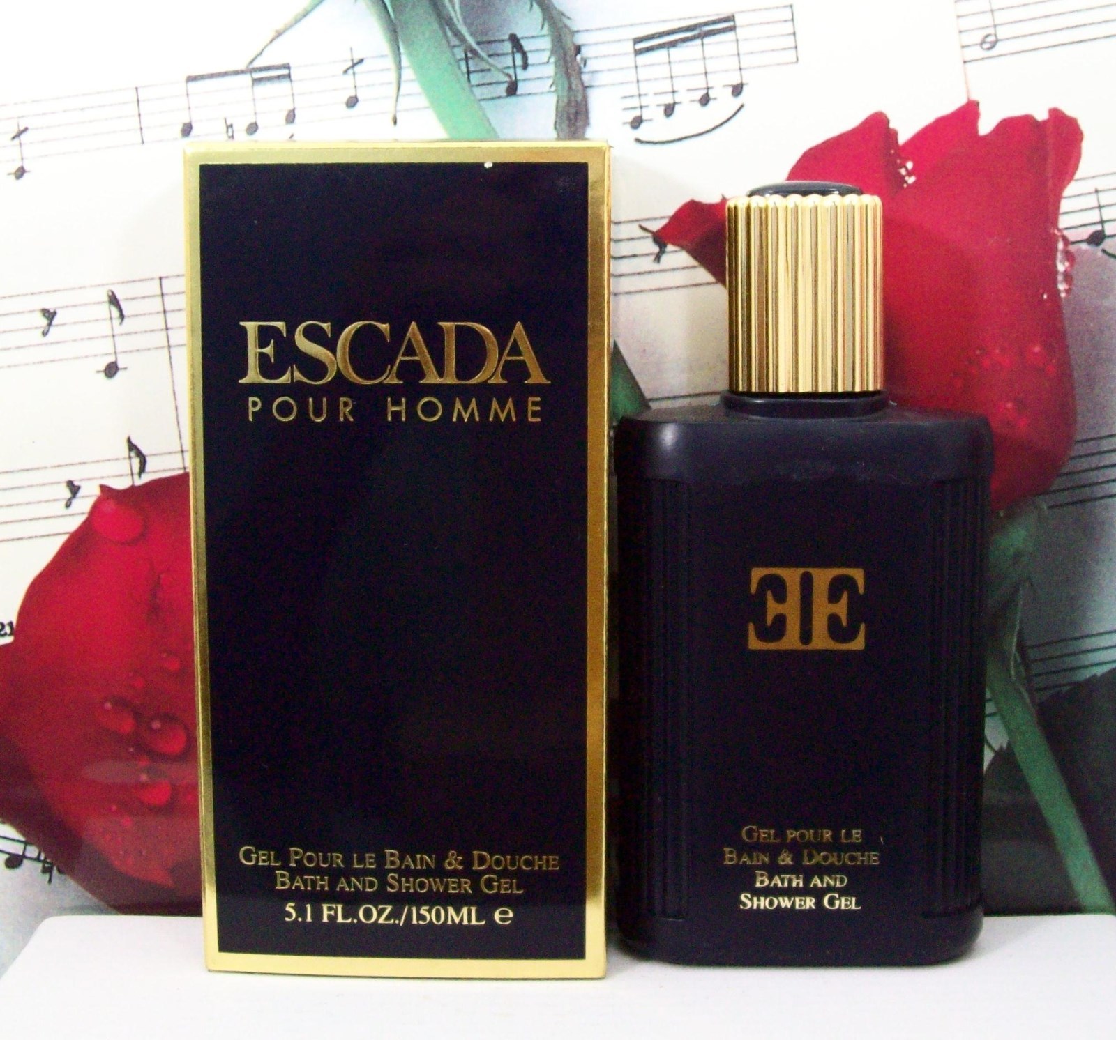 Escada Pour Homme Bath And Shower Gel 5.1 FL. OZ. NWB | eBay