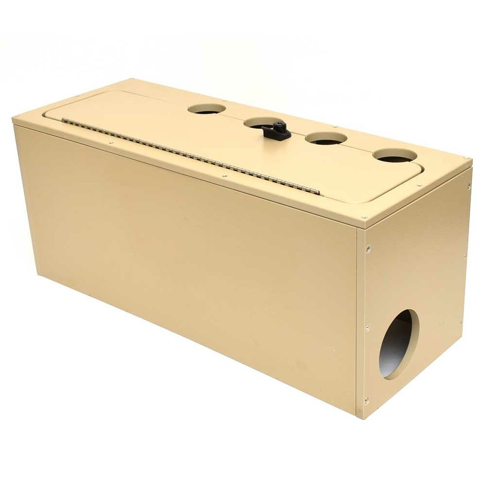 Godfrey Pontoon Boat Rod Locker 299552 | Beige Starboard | eBay