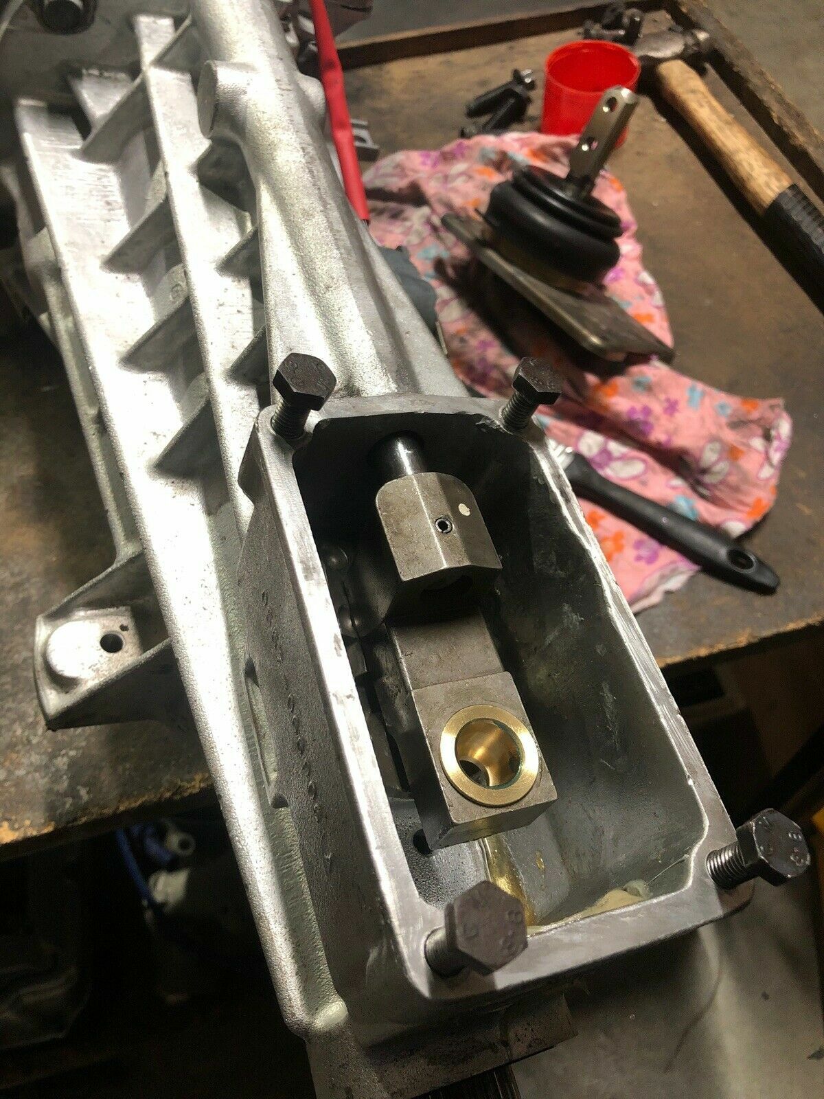 T5 shifter bush bushing FORD bronze cup Ford Falcon 5 speed AU BA BF XH ...