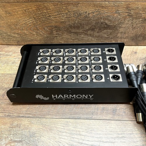 Harmony Audio HA-SB2425 XLR Snake Cable 24 Channel - 25 Feet (20 Send 4 ...