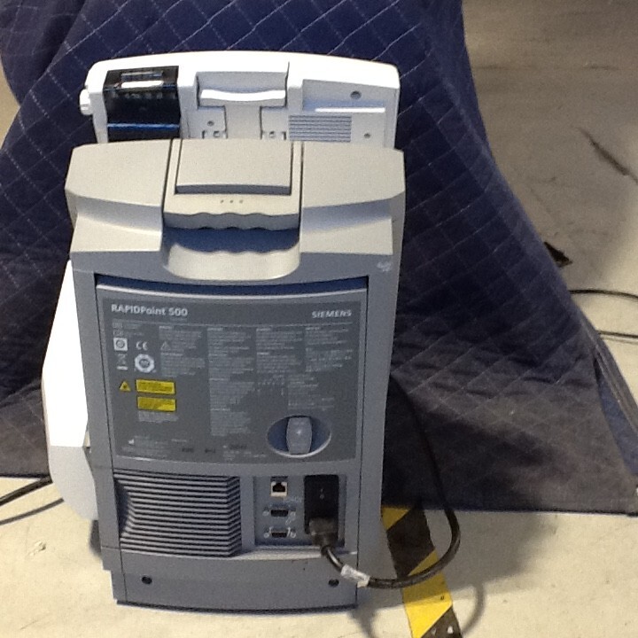 SIEMENS RAPIDPoint 500 ELECTROLYTE AND BLOOD GAS TESTER POWER TESTED ...