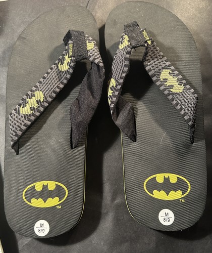 BATMAN x DC COMICS Mens Sandals Flip Flops Size M | eBay