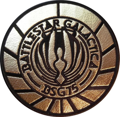 Battlestar Galactica BSG 75 Officer Shoulder Patch | eBay