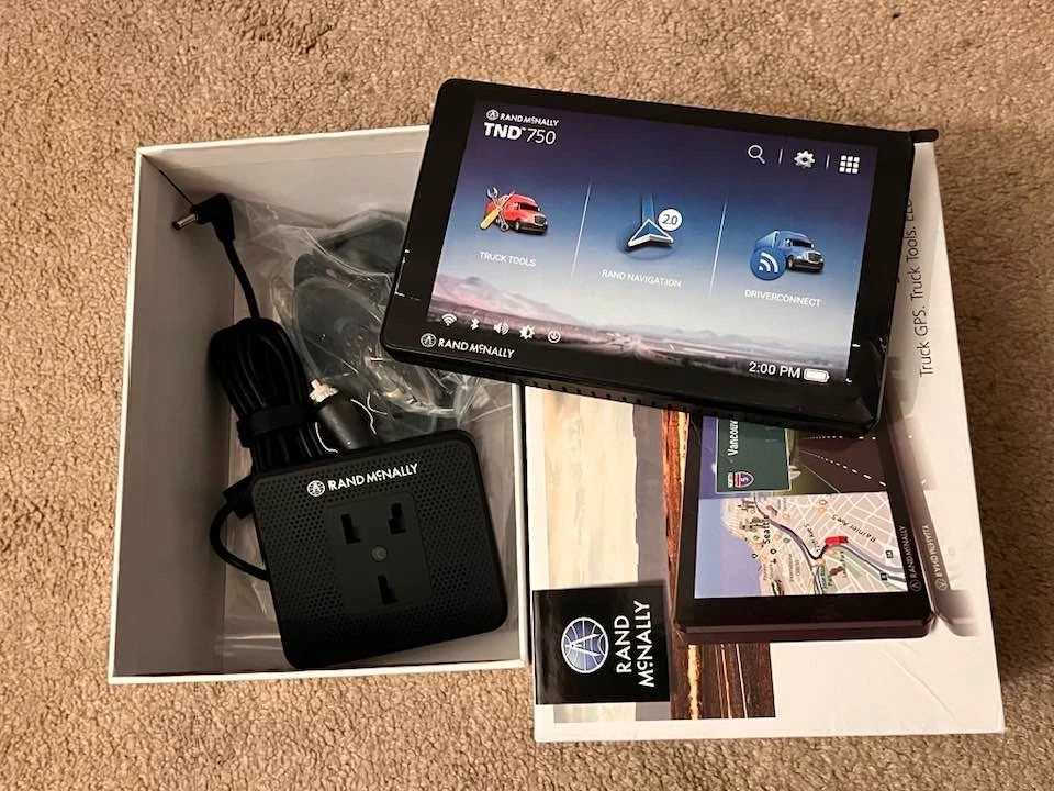 RAND MCNALLY TND750 LM TND-750 7" TRUCK GPS NAVIGATION 70609400129| eBay
