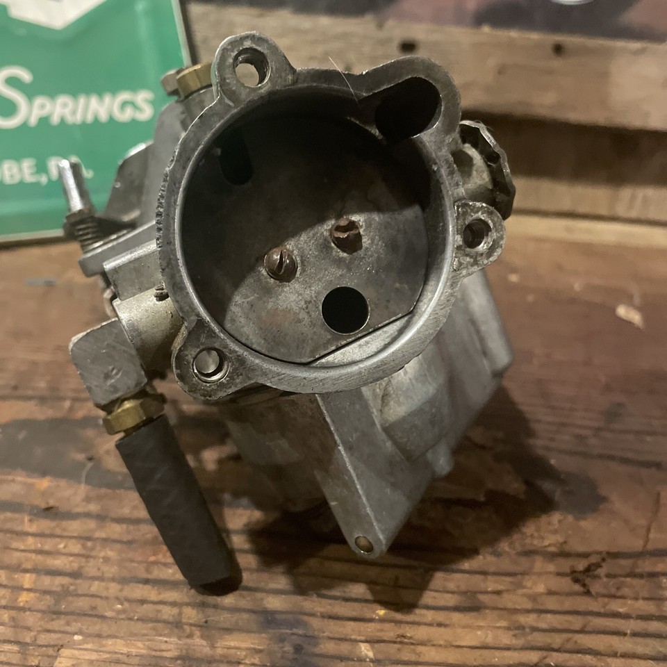 Zenith- Bendix 13478 Chrome Intake Carburetor, 38mm w/ Adjustable Main ...