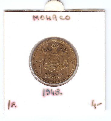 Louis Ii Prince De Monaco Coin | semashow.com