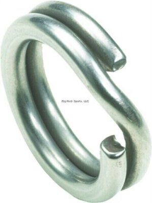 Owner 5196-044 Hyper Wire Split Ring 10Pk Sz4 50Lb Stainless | eBay