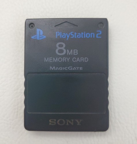 Sony Playstation 2 PS2 Official OEM MagicGate 8mb Memory Card Genuine ...