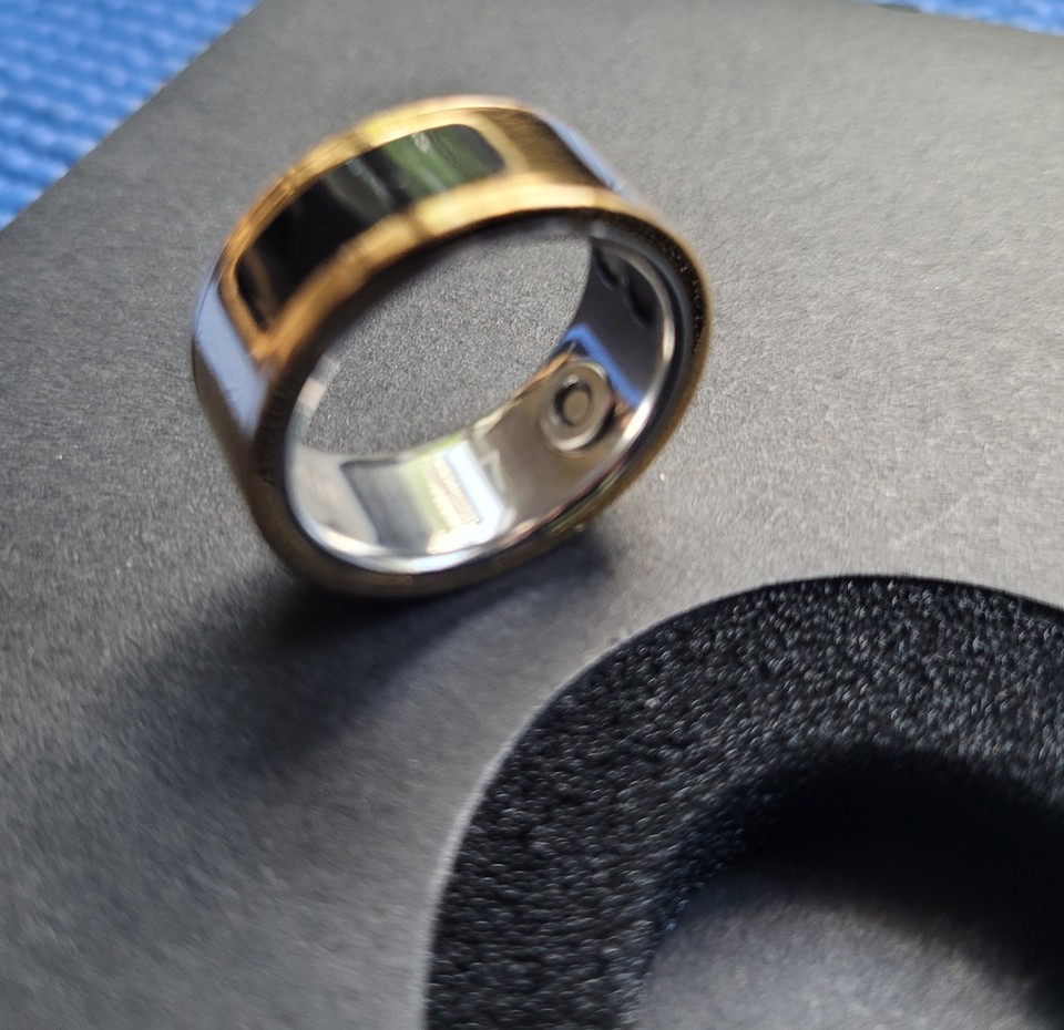 NEW!-YoR Smart Ring By Letsfit LR11 Gold Colored Smart Ring 100% ...