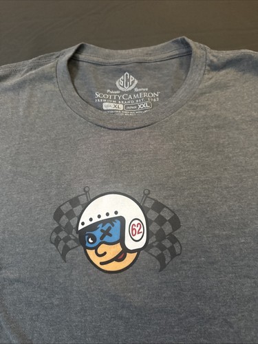 Scotty Cameron Johnny Racer Speed Shop CT Gray T-shirt SS / XL / NEW | eBay