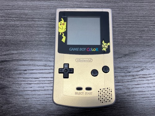 Pokemon Silver & Gold Edition GameBoy Color Handheld Console Clean ...