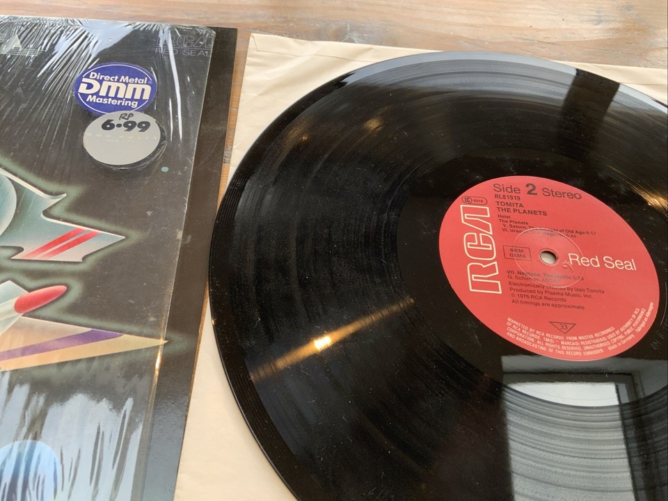 Tomita the Planets Vinyl LP RCA Red Seal RL81919 | eBay UK