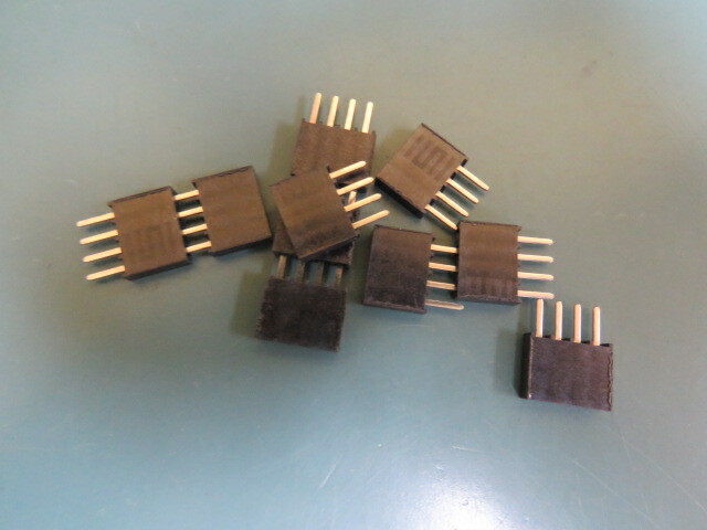 SAMTEC SSW-104-02-T-S Qty of 10 per Lot 4 Position Receptacle Connector ...