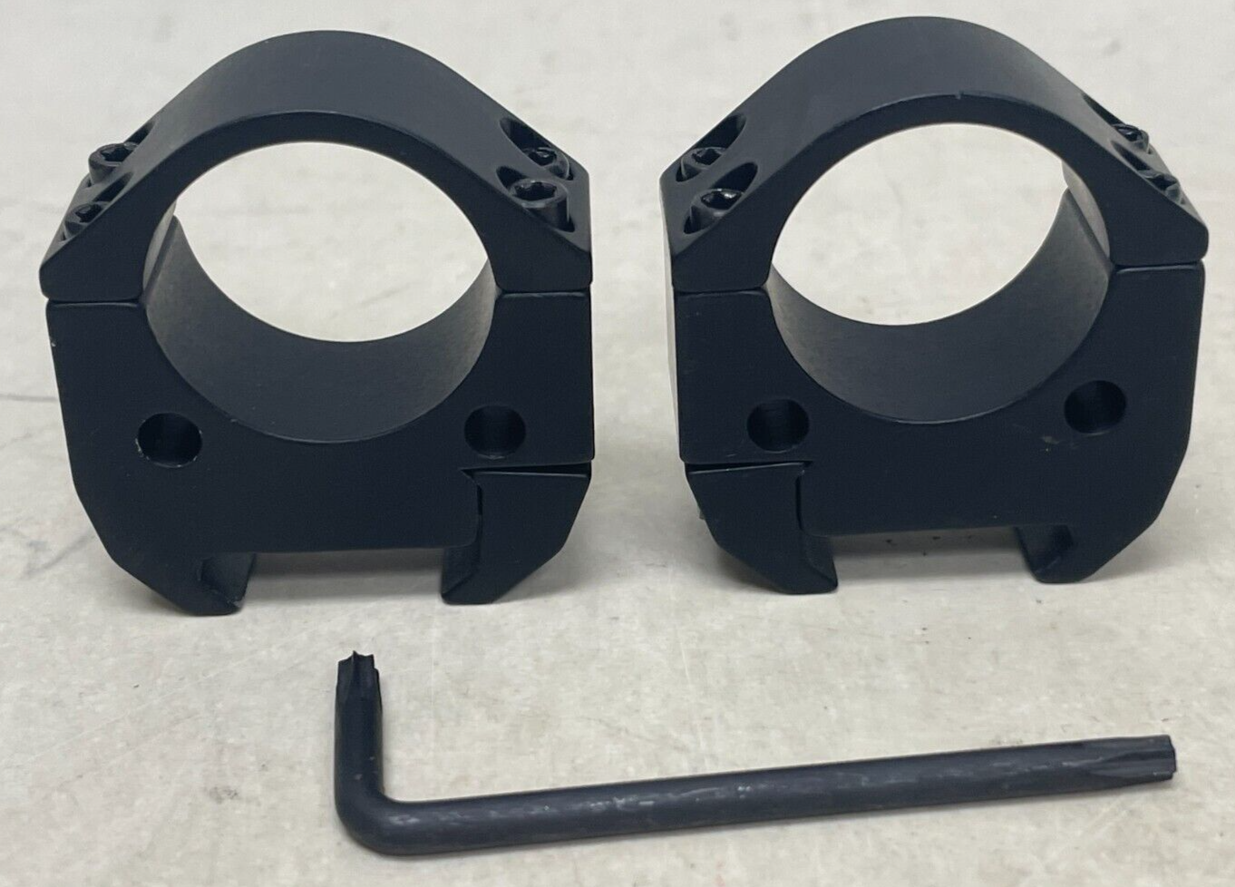 Talley Modern Sporting Scope Ring For Picatinny Rails 1" Medium Black ...