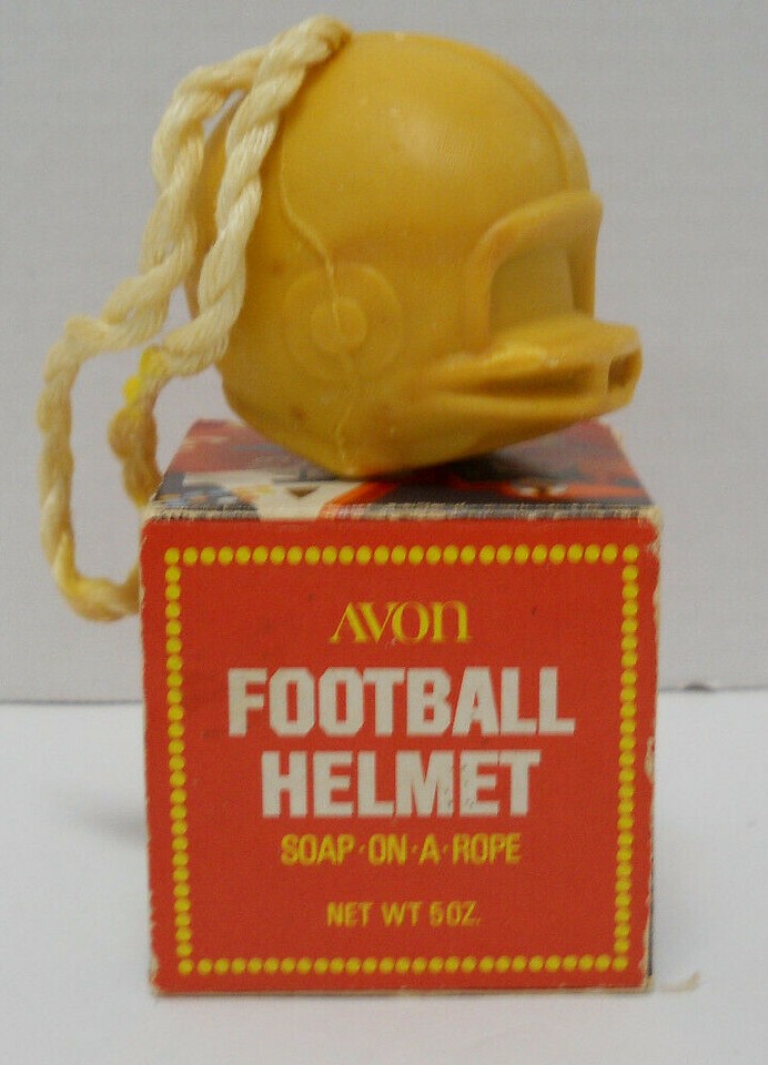 Avon Football Helmet Soap on a Rope 5 oz Bar | eBay