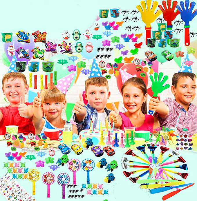 200PCS Assorted Party Bag Toys Children Kids Gift Party Pinata Fillers ...