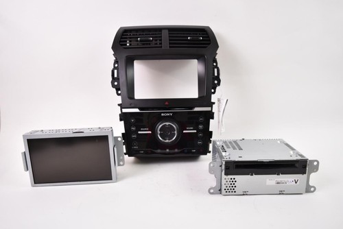 2013-2015 Ford Explorer Radio Face Display Screen CD Mechanism Player ...