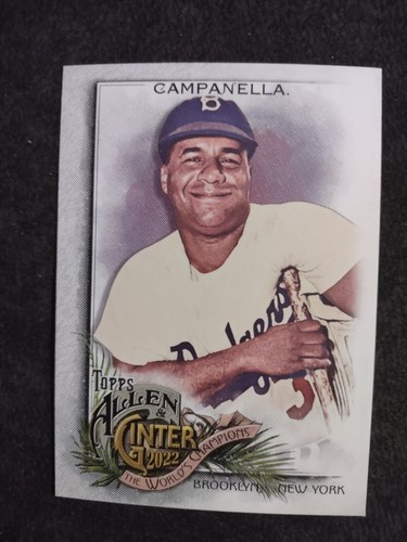 2022 Topps Allen & Ginter 123 Roy Campanella Dodgers Baseball Card | eBay