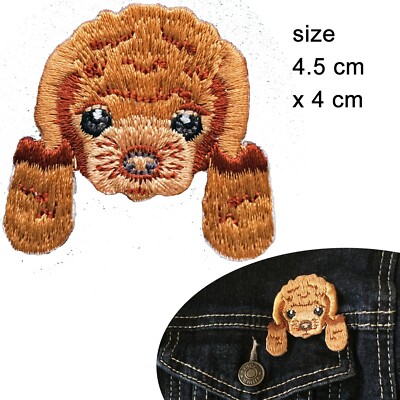 Dog patch iron on - Cavapoo Cavoodle dogs canine puppy poodle iron-on ...