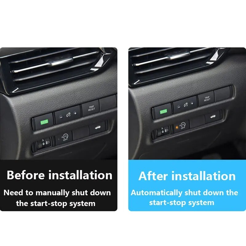 Auto Stop Start System Off Button Switch Device For Nissan X-Trail T32 ...