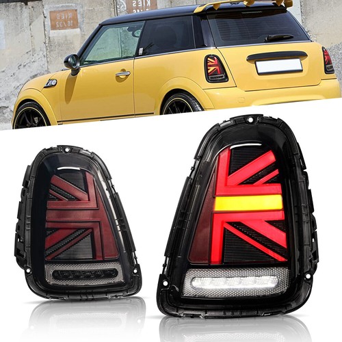 Rear Lamps LED Tail Lights For BMW Mini Cooper R56 R57 2007-2013 Black ...