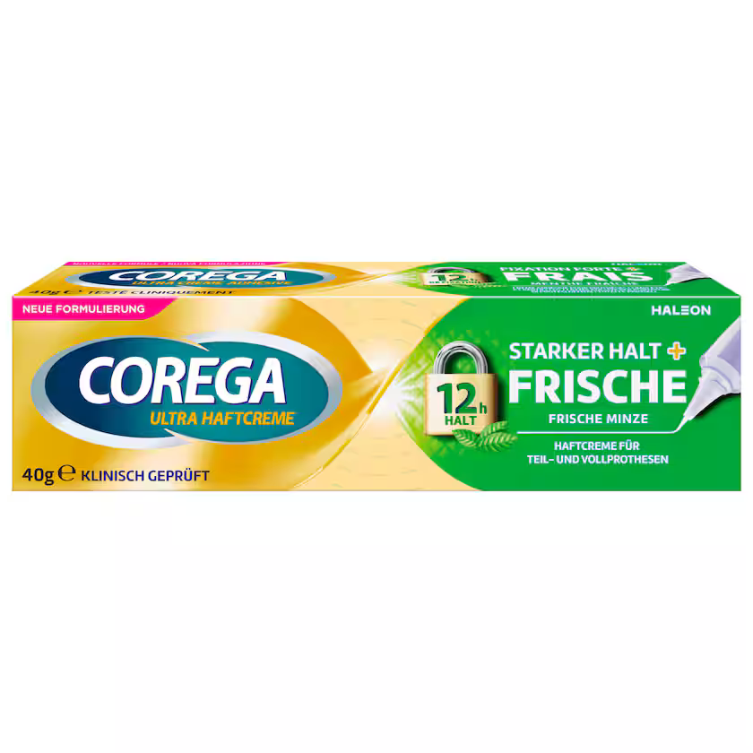 COREGA Denture Ultra Adhesive Cream: FRESH Made in Germany FREE ...