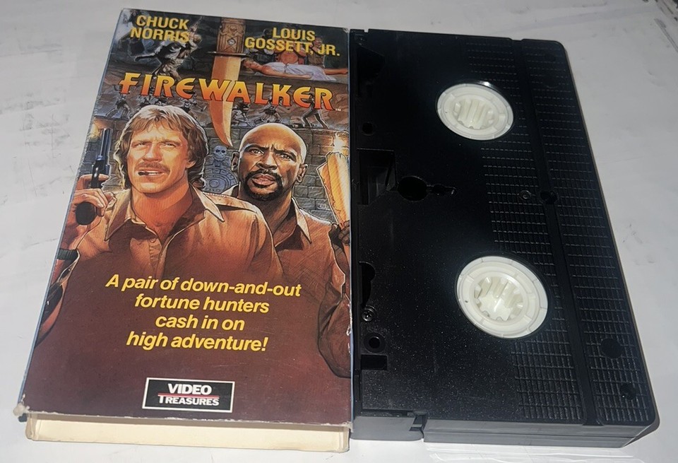 Firewalker (VHS, 1989) Chuck Norris Louis Gossett Jr 13132915616 | eBay