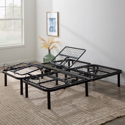 Linenspa Adjustable Base - Bed Frame with Independent Head and Foot ...