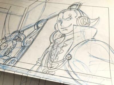 One Piece Animation Cel Set of 12 Niji Yonji Eijiro Oda Original ...