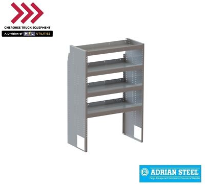 Adrian Steel HD-1632TLC, 4-Shelf Unit for Conduit, 32w x 50h x 16d ...