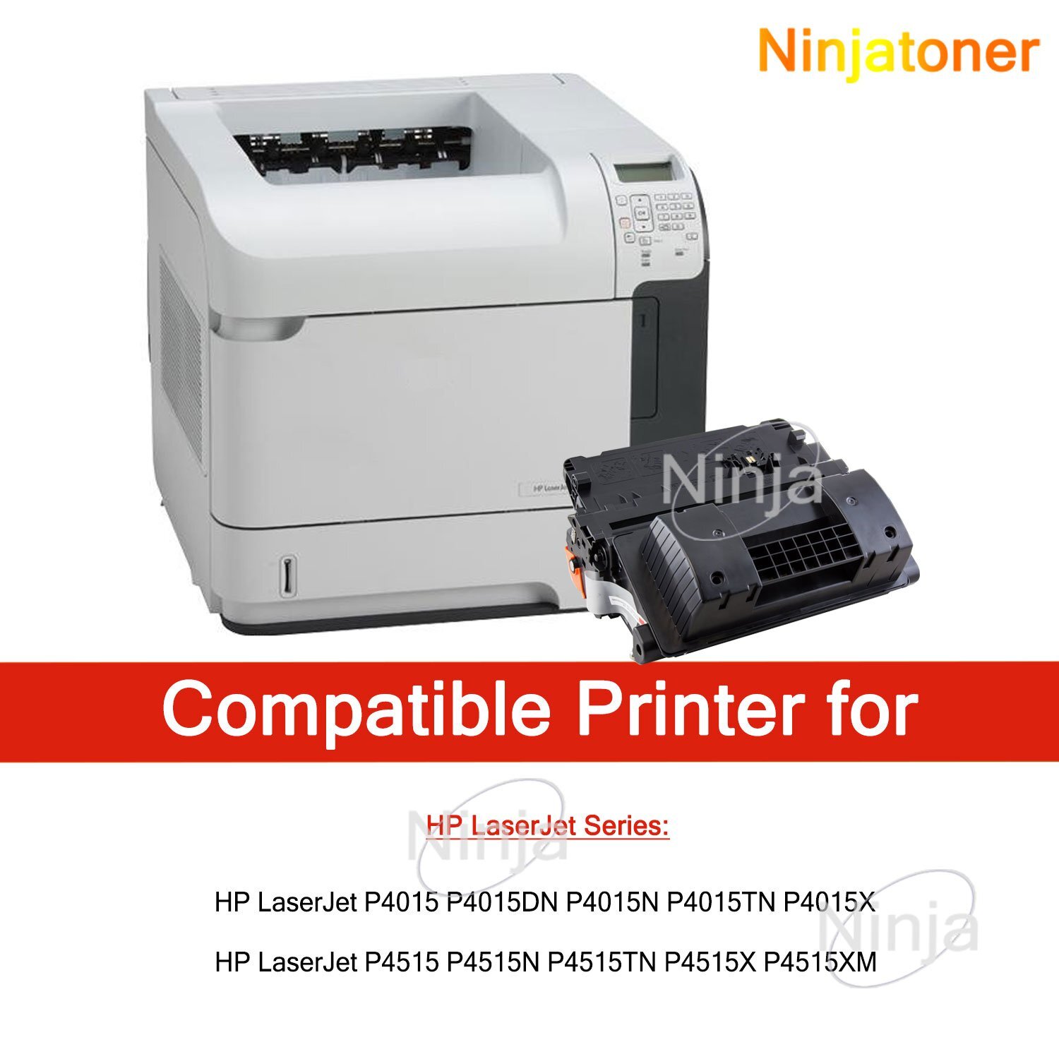 1PK High Yield CC364X 64X Toner for HP LaserJet P4015dn P4015n P4515n ...