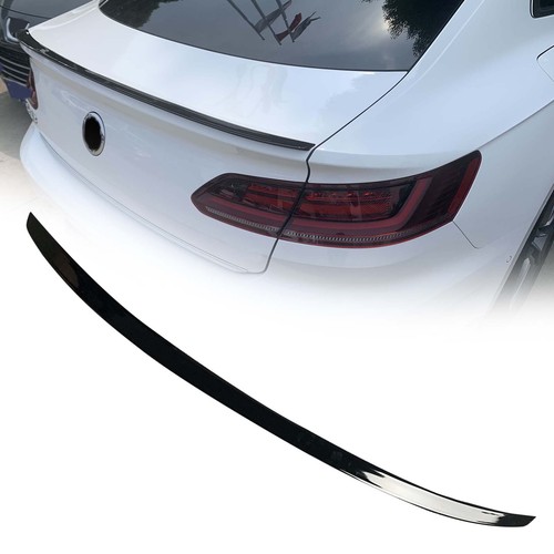 Gloss Black Rear Trunk Lip Spoiler Wing For Volkswagen VW CC Sedan 2019 ...