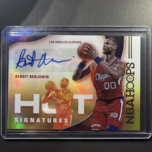 2021-22 Panini NBA Hoops - Hot Signatures #HS-BNB Benoit Benjamin (AU ...