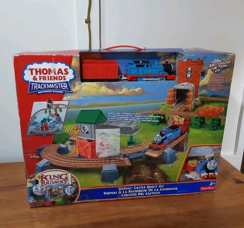 THOMAS CASTLE QUEST SET - KING OF THE RAILWAY - TRACKMASTER - DAMAGED ...