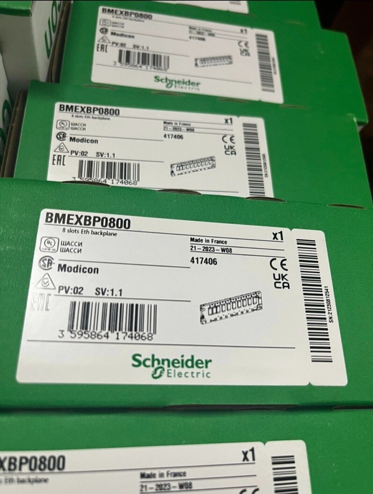 BMEXBP0800 1PCS New 8-slot Ethernet backplane Schneider FREE SHIP | eBay