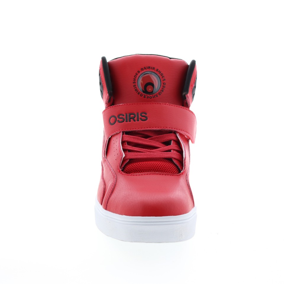 Osiris Rize Ultra 1372 1567 Mens Red Lace Up Skate Inspired Sneakers ...