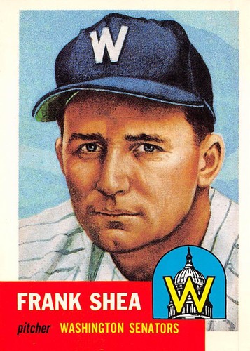 1991 Topps Archives #164 Frank Shea 1953 Washington Senators | eBay