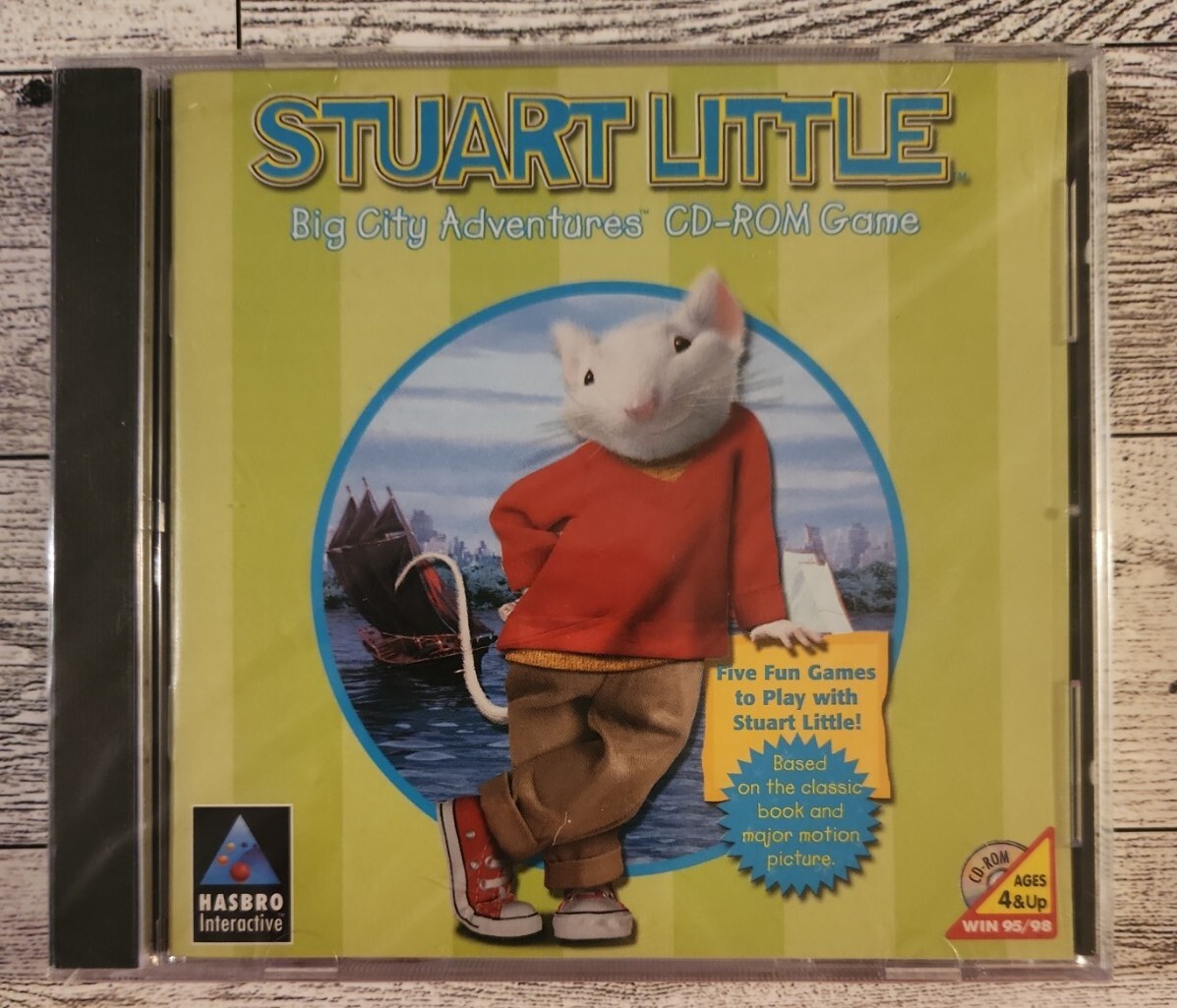 Stuart Little: Big City Adventures CD-ROM Game (PC, 1999) for sale ...