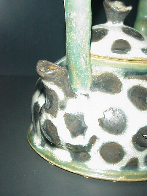 Studio Art Pottery Tea Pot Hand Crafted Signed | eBay