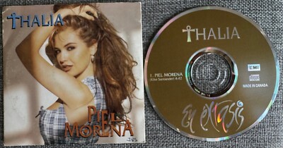 Thalia - Piel Morena 1995 Mexico Promo CD Single 1 Track Made In Canada RARE | eBay